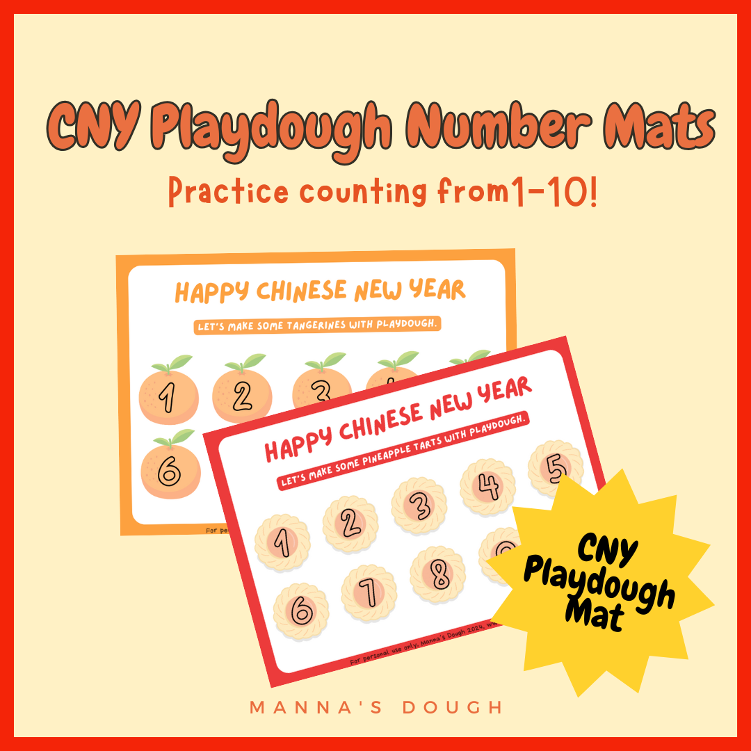 CNY Printable - CNY Playdough Number Mats [Free download] – Manna's Dough
